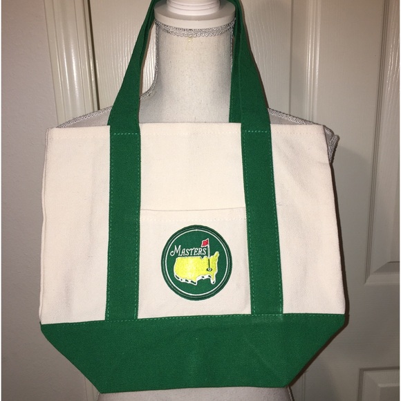 Bags | Masters Golf Tournament Canvas Tote Bag | Poshmark